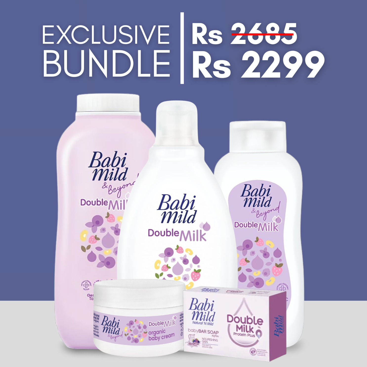 Babi Mild Double Milk Care Bundle – Babi Mild Pakistan